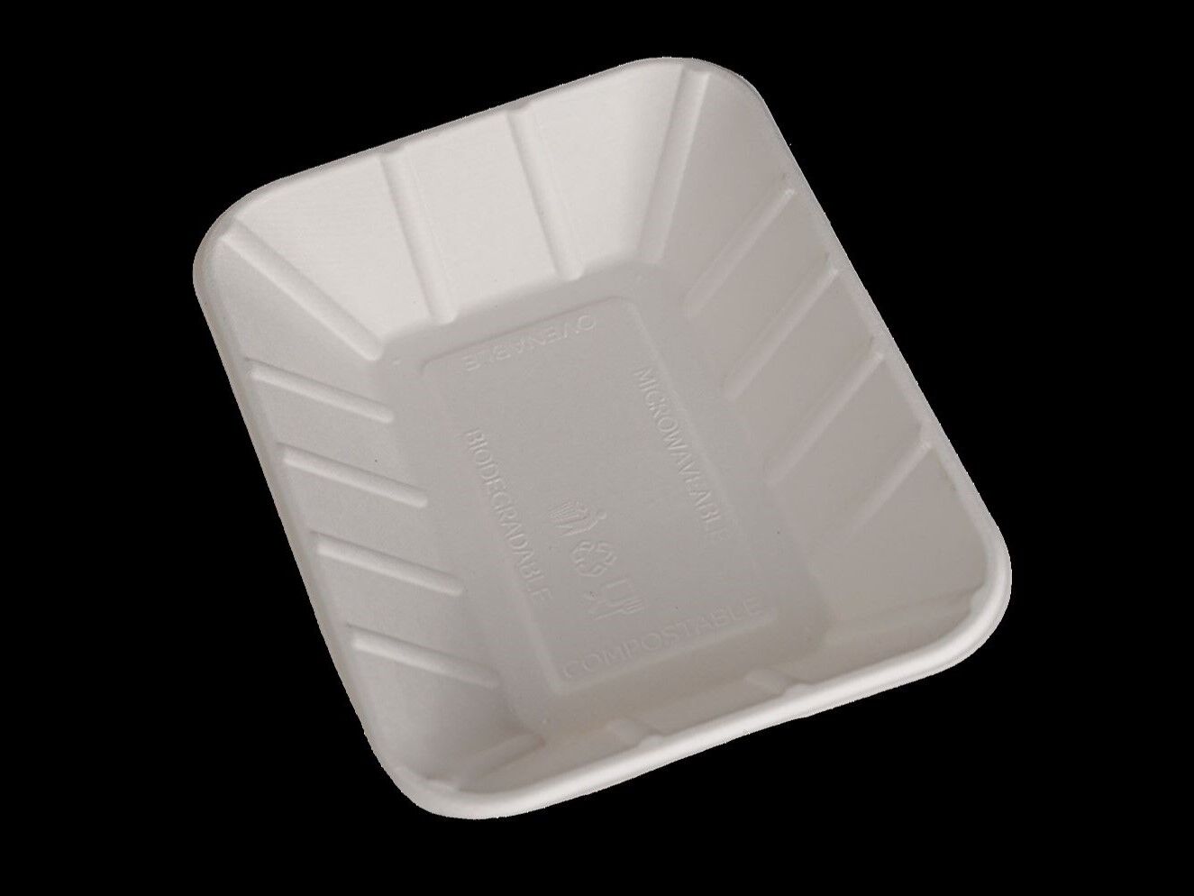 Bagasse Produce Trays – For Meat, Fruit & Vegetable Packaging ...