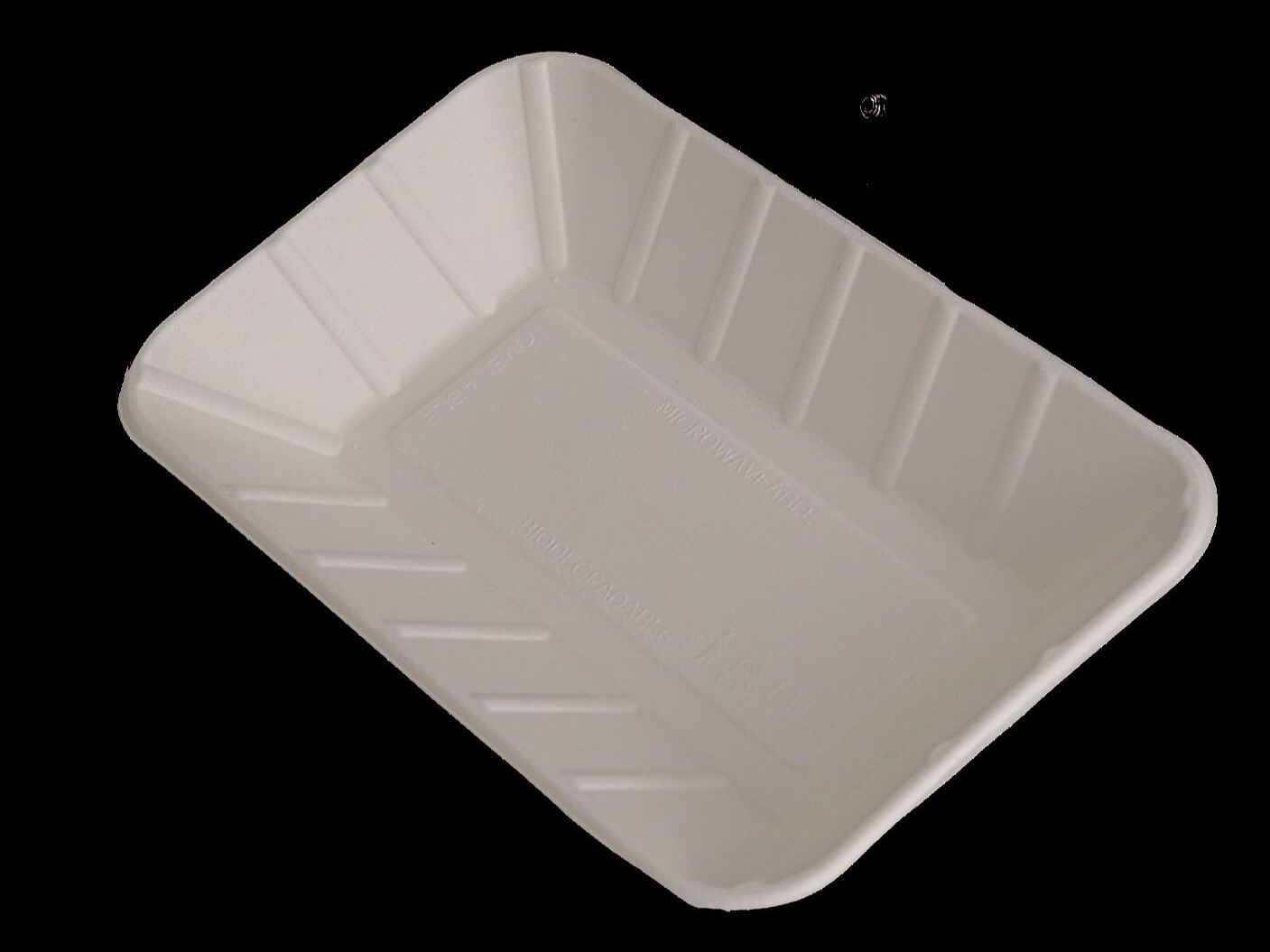 Bagasse Produce Trays – For Meat, Fruit & Vegetable Packaging ...