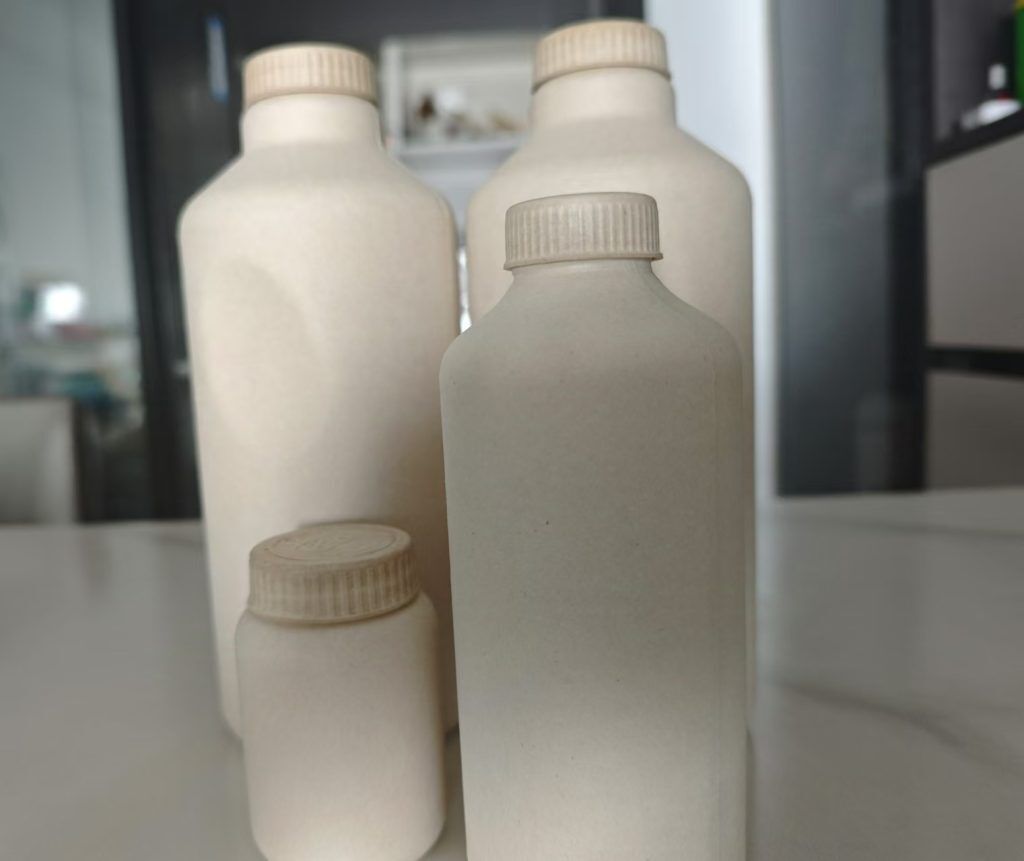 Plastic-Free Bagasse Bottles | Oil & Water Resistant Pulp Packaging ...
